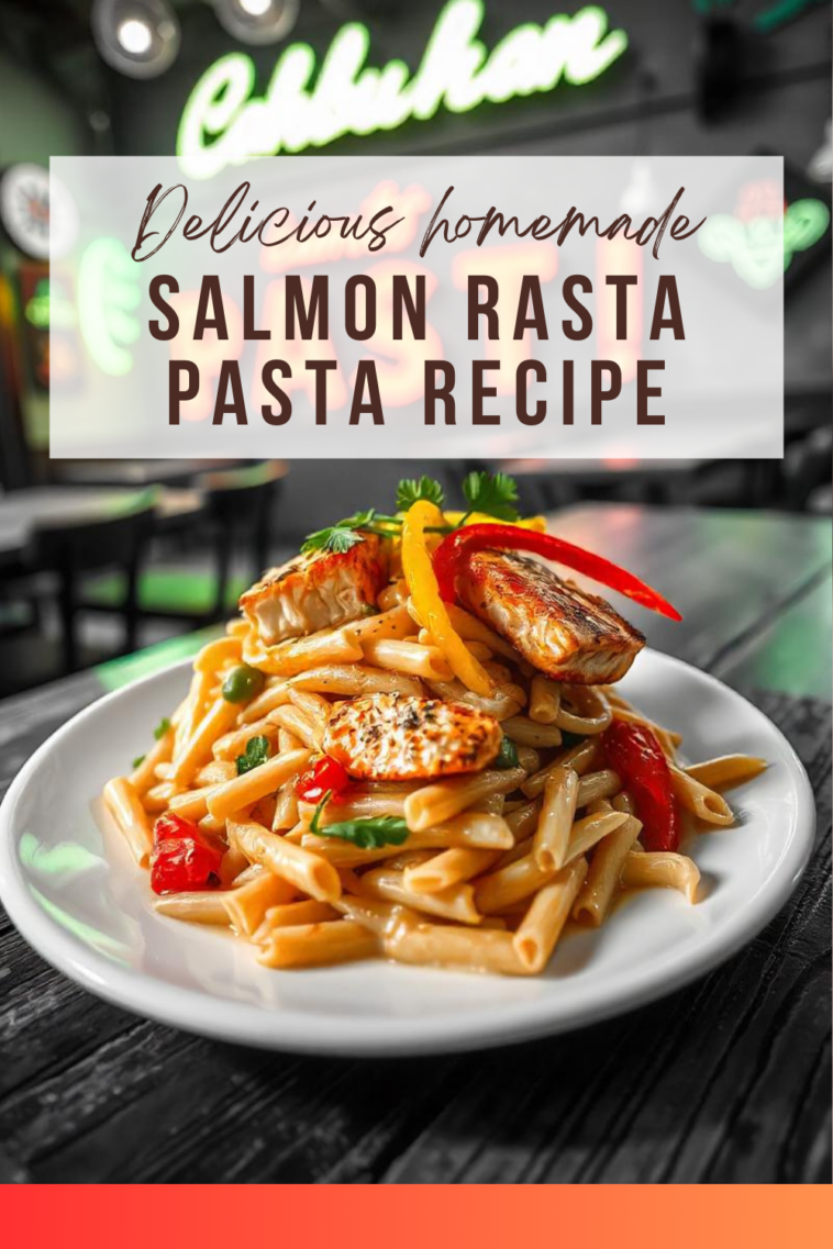 Delicious Salmon Rasta Pasta Recipe » MyTastyBuds